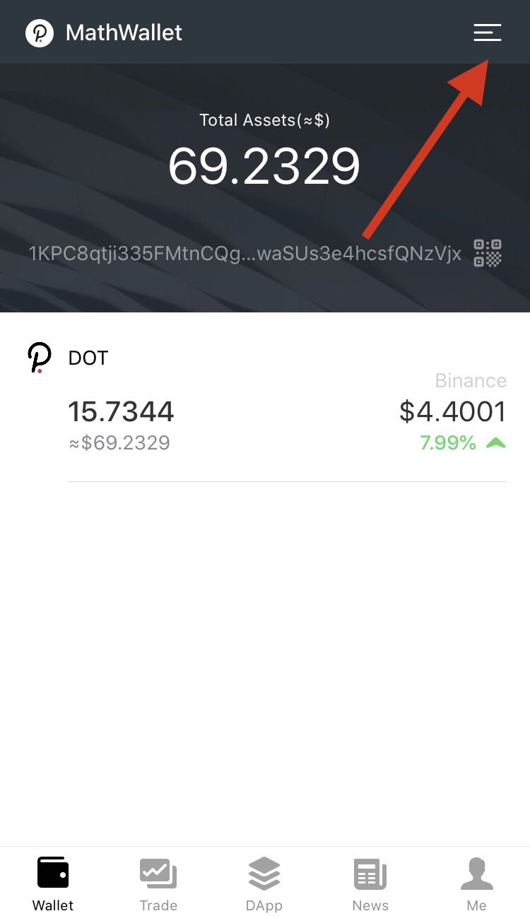 How to search blockchain in MathWallet? – MathWallet