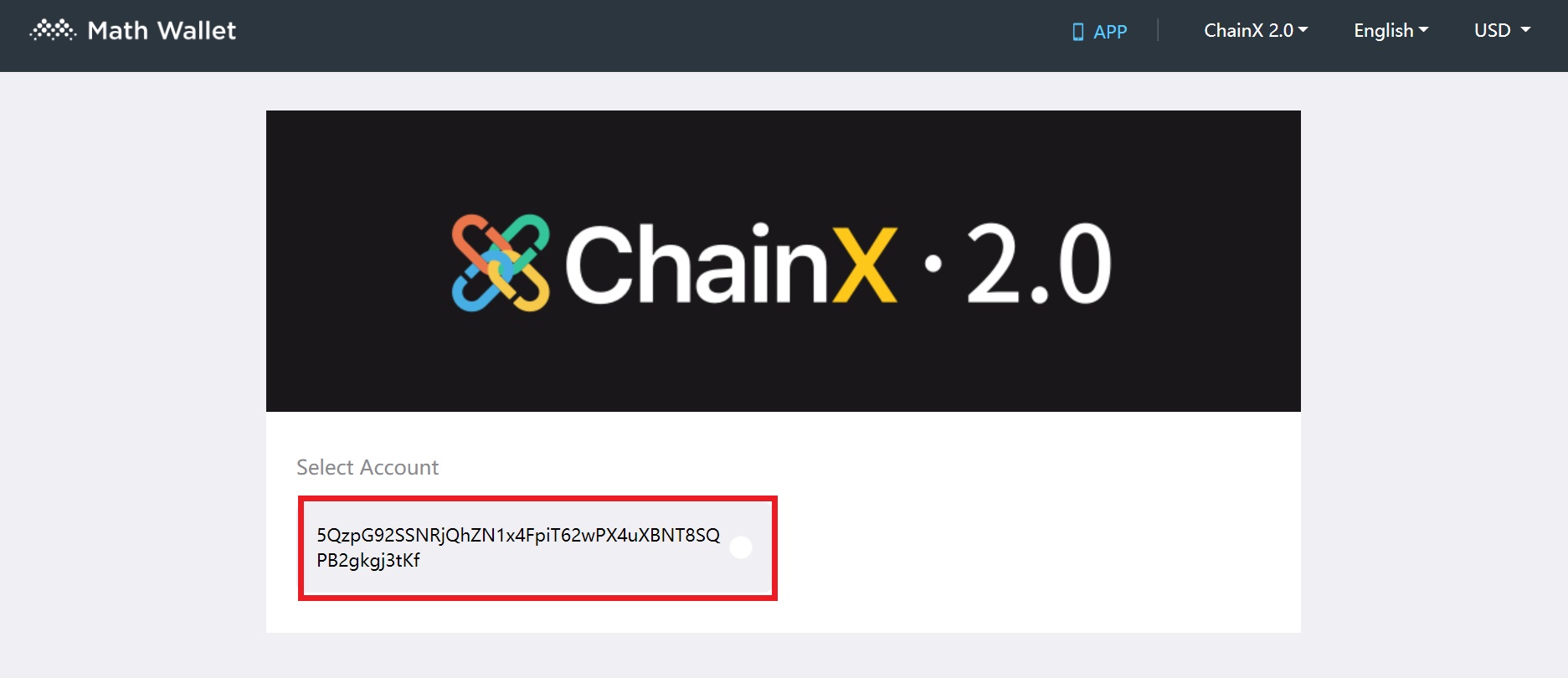 ChainX 2.0 Browser Extension User Guide – MathWallet