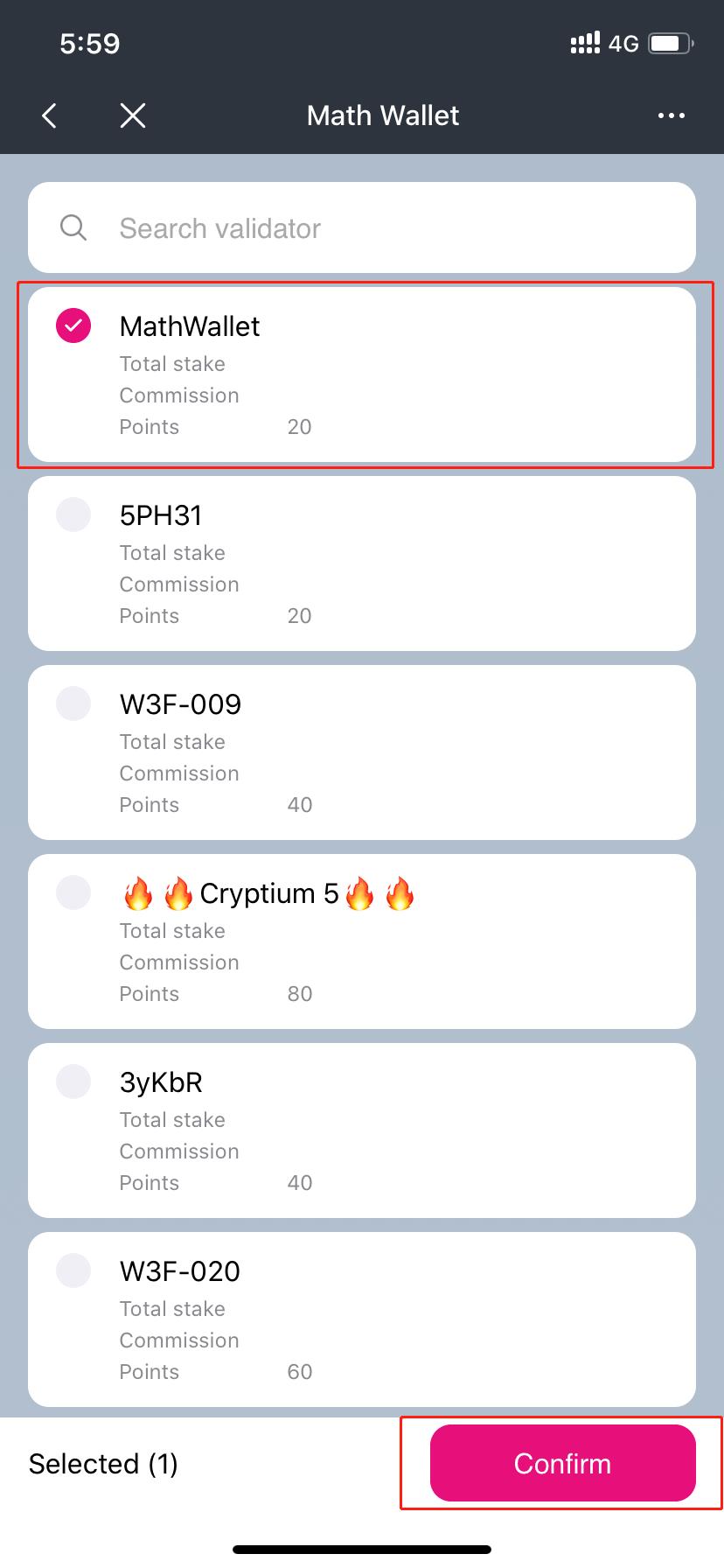 How to use Kusama Staking tool? – MathWallet